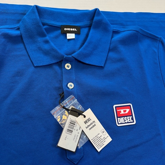 Diesel | Shirts | Diesel Patch Polo | Poshmark